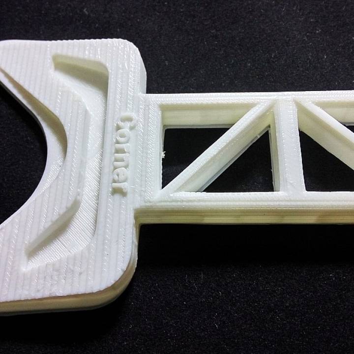3D Printable Rounded Corner Scraper by Rodney Korn