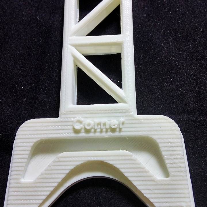 3D Printable Rounded Corner Scraper by Rodney Korn