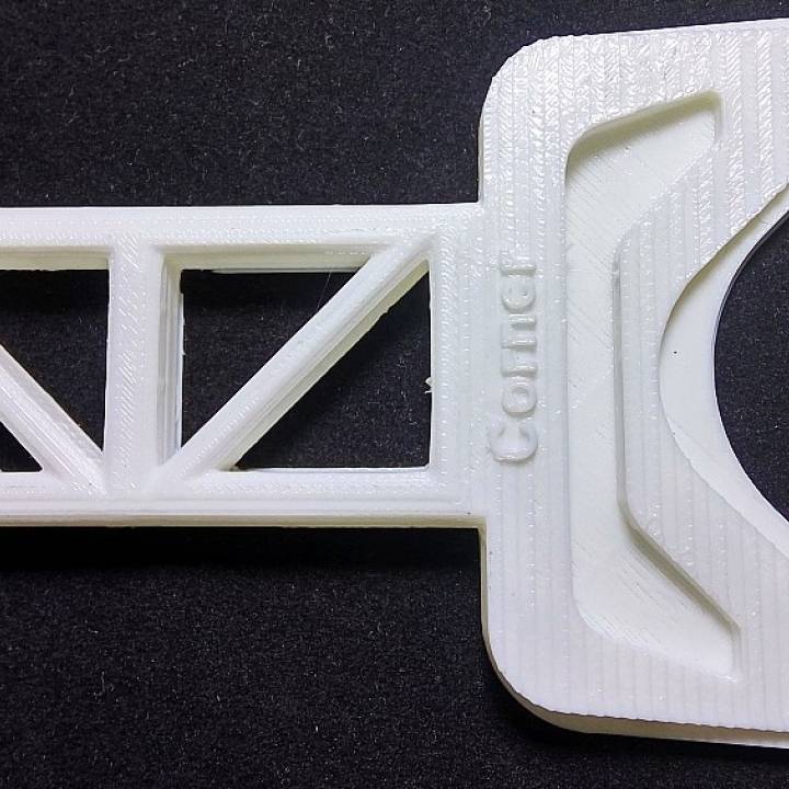 3D Printable Rounded Corner Scraper by Rodney Korn