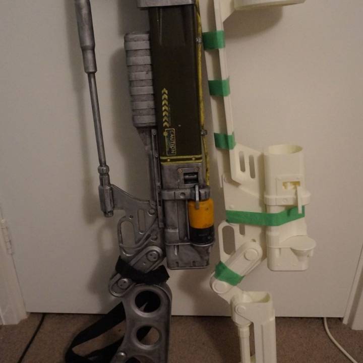 3D Printable Fallout 4 Automatic laser rifle. by Chris Wolfe