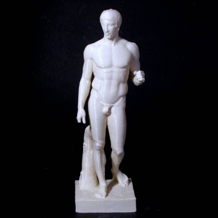 3D Printable Doryphoros (The Spear Bearer) by SMK - Statens Museum for Kunst
