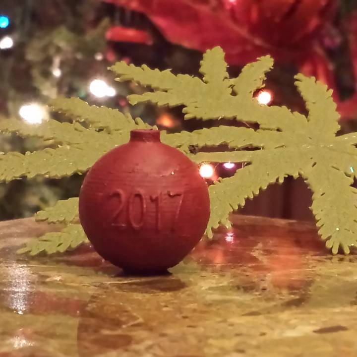 3D Printable Branch of a Christmas tree by Sergei