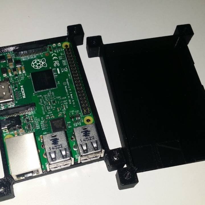 3D Printable Various RPi cases by Philippe Trottier