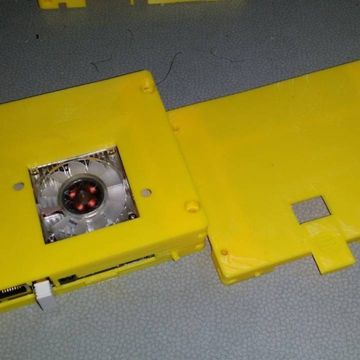 3D Printable Odroid Xu4 case by Philippe Trottier