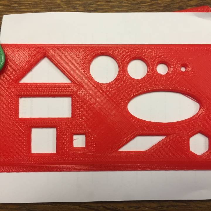 3D Printable The Shapes drawing tools by Reg Taylor