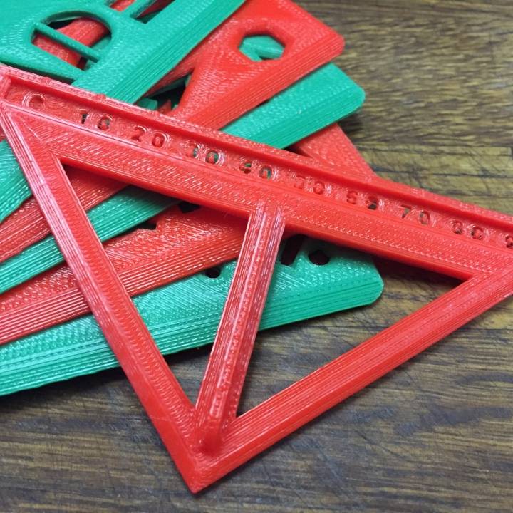 3D Printable The Shapes drawing tools by Reg Taylor