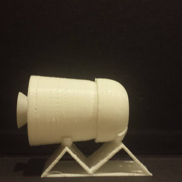 3D Printable MINI JET ENGINE by Xavier Reyes