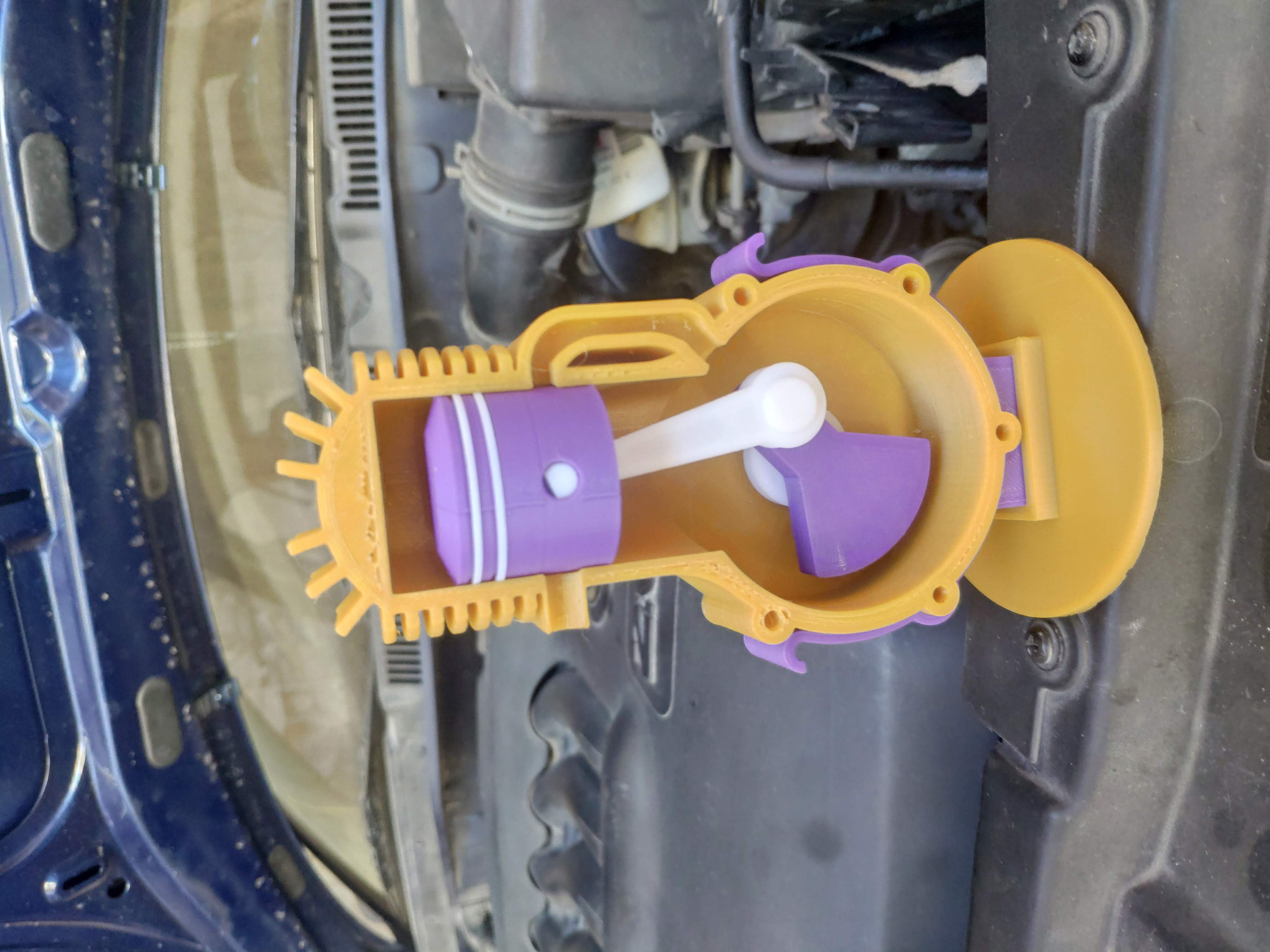 3D Printable Education material 2 stroke internal combustion engine by ...