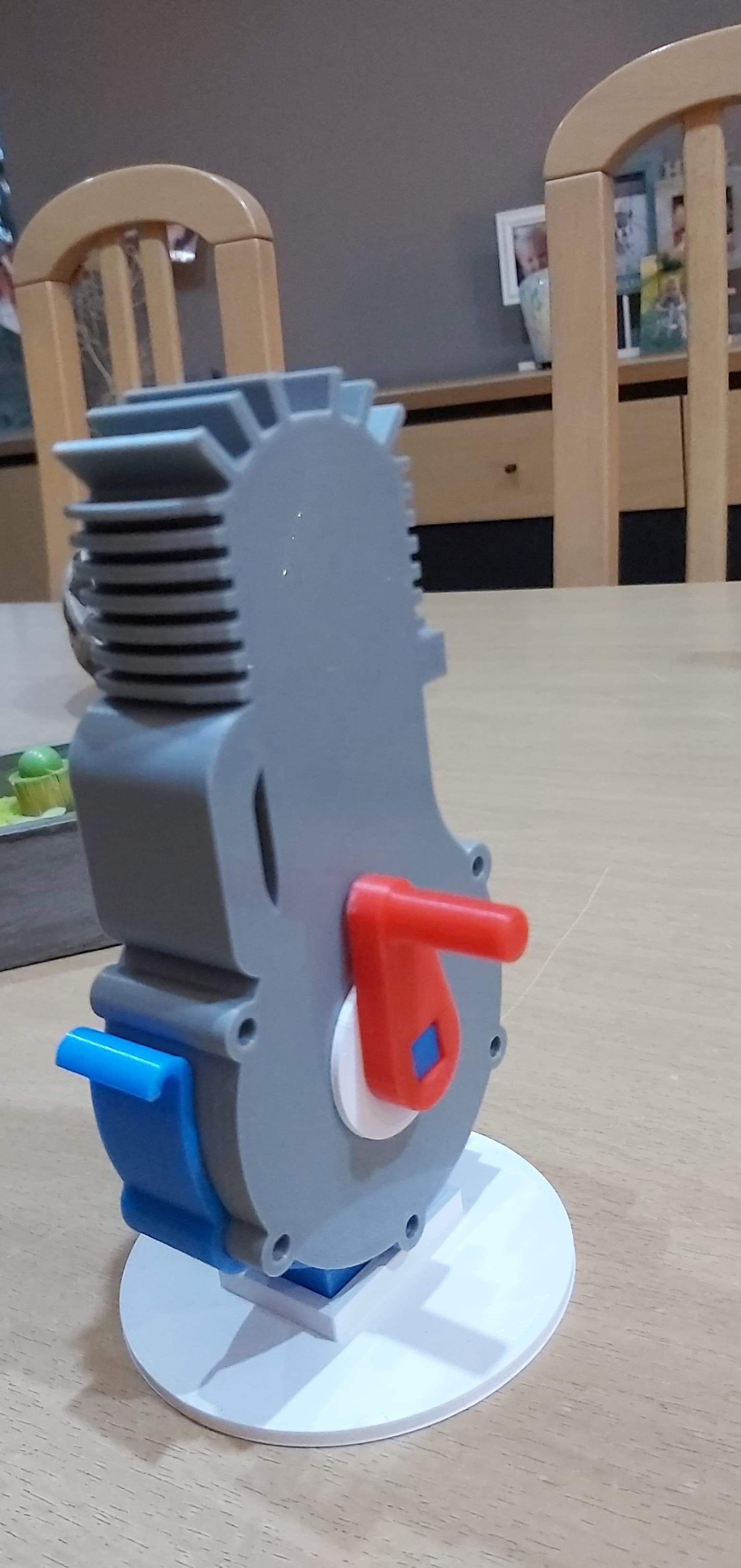 3D Printable Education material 2 stroke internal combustion engine by ...