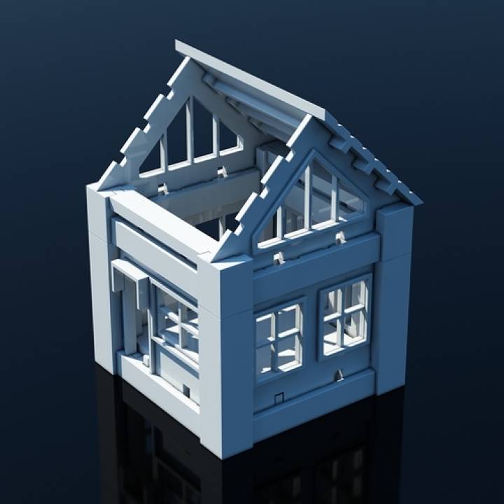 3D Printable Printable Architecture Kit (Series 1) by Cliscent Teinye ...