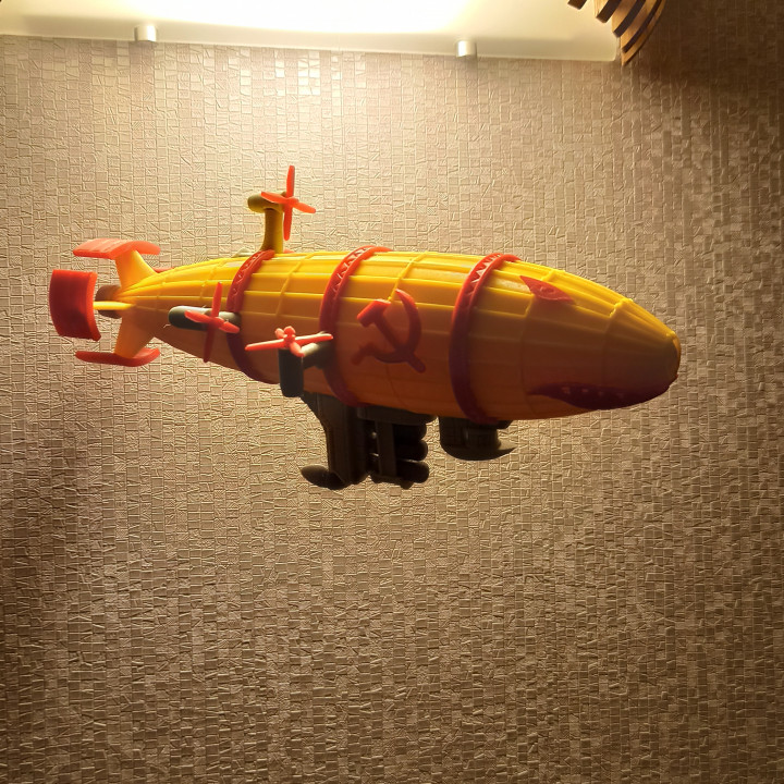 3D Print of Kirov airship from Red Alert by alexKi