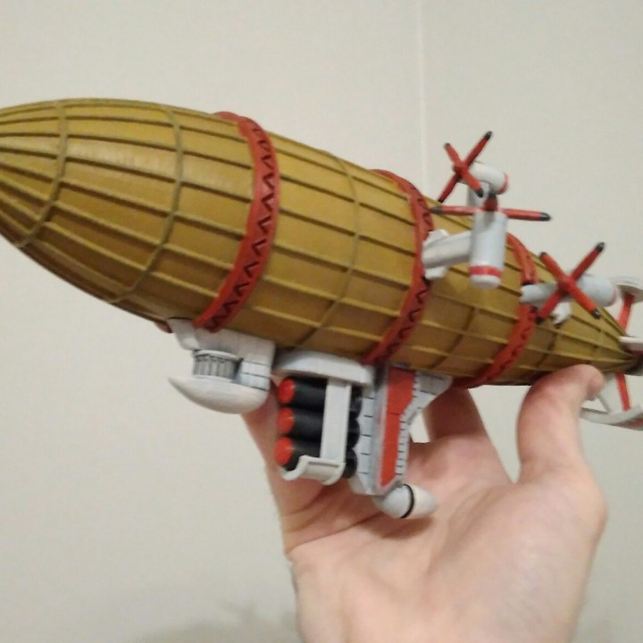 3D Print of Kirov airship from Red Alert by Kraplax