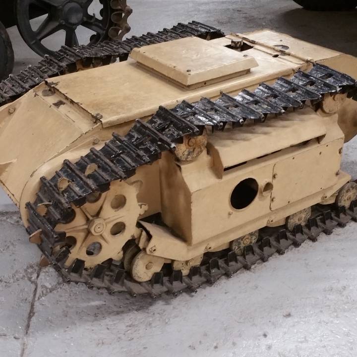 3D Printable Goliath Sd.kfz 302 Tracked Mine Tank by Daniel Lilygreen