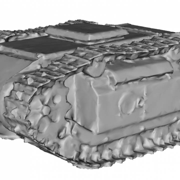 3D Printable Goliath Sd.kfz 302 Tracked Mine Tank by Daniel Lilygreen