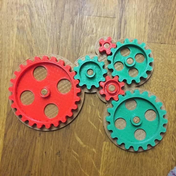 3D Printable Education Gears by Reg Taylor