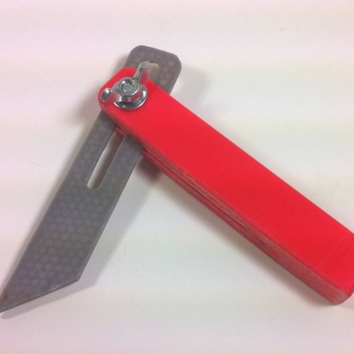 3D Printable Sliding T Bevel by Michael Graham