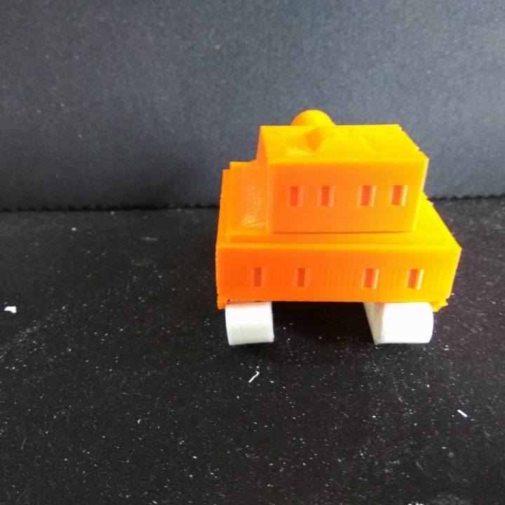 3D Printable Tank Model by Michael Graham