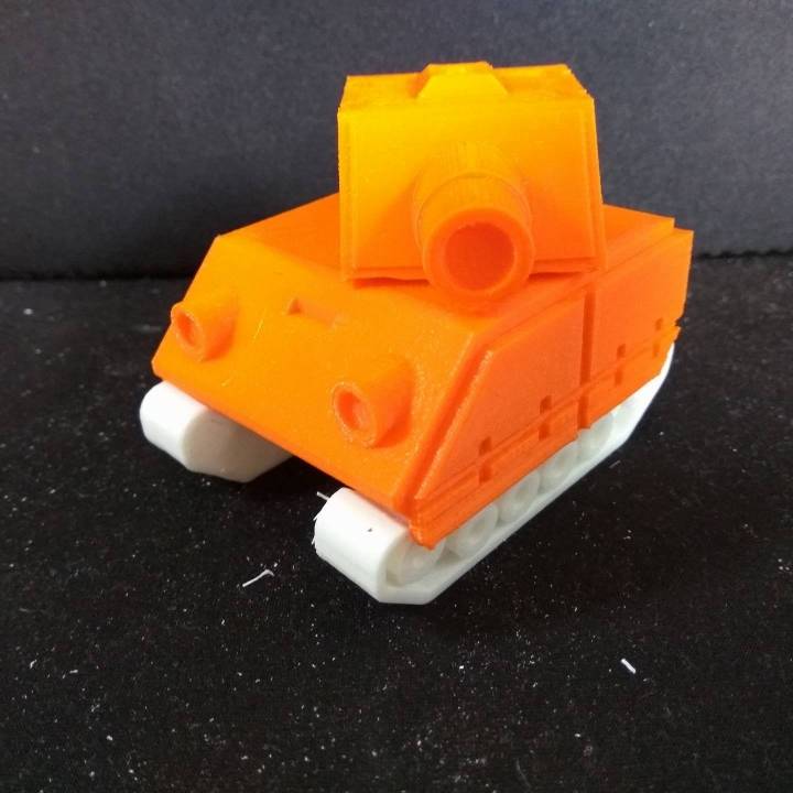 3D Printable Tank Model by Michael Graham