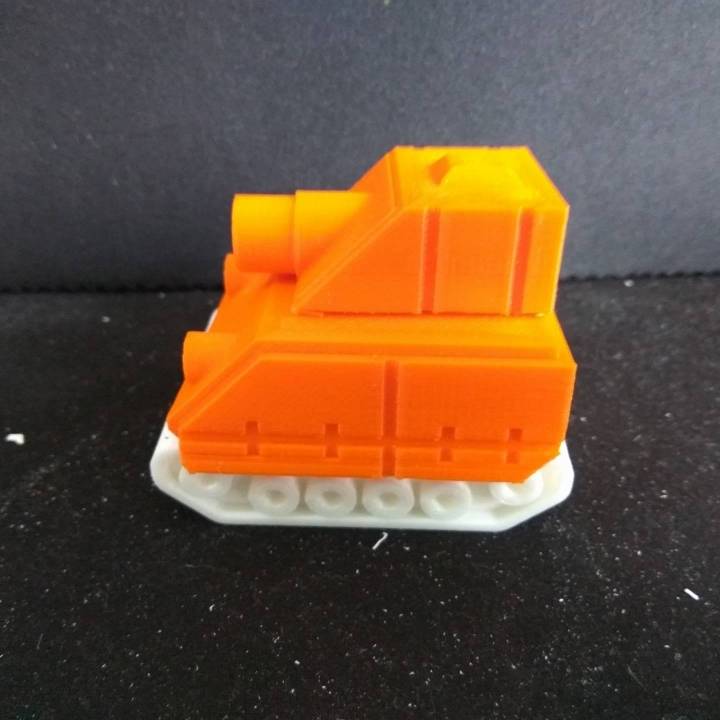 3D Printable Tank Model by Michael Graham