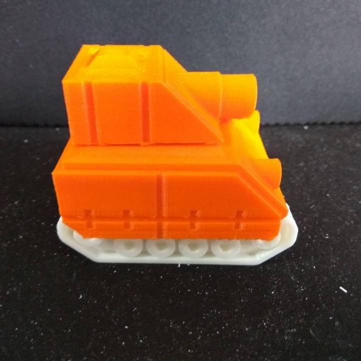 3D Printable Tank Model by Michael Graham