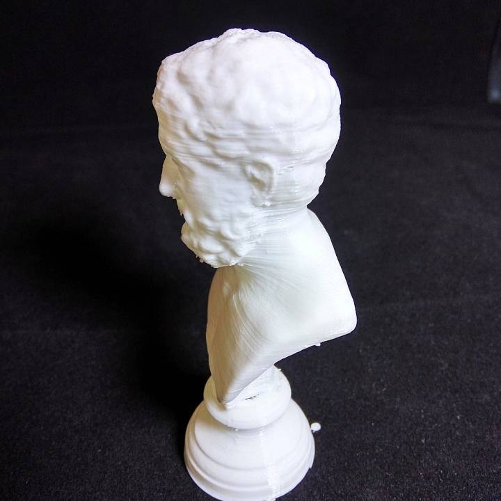 3D Printable Epicurus by Scan The World