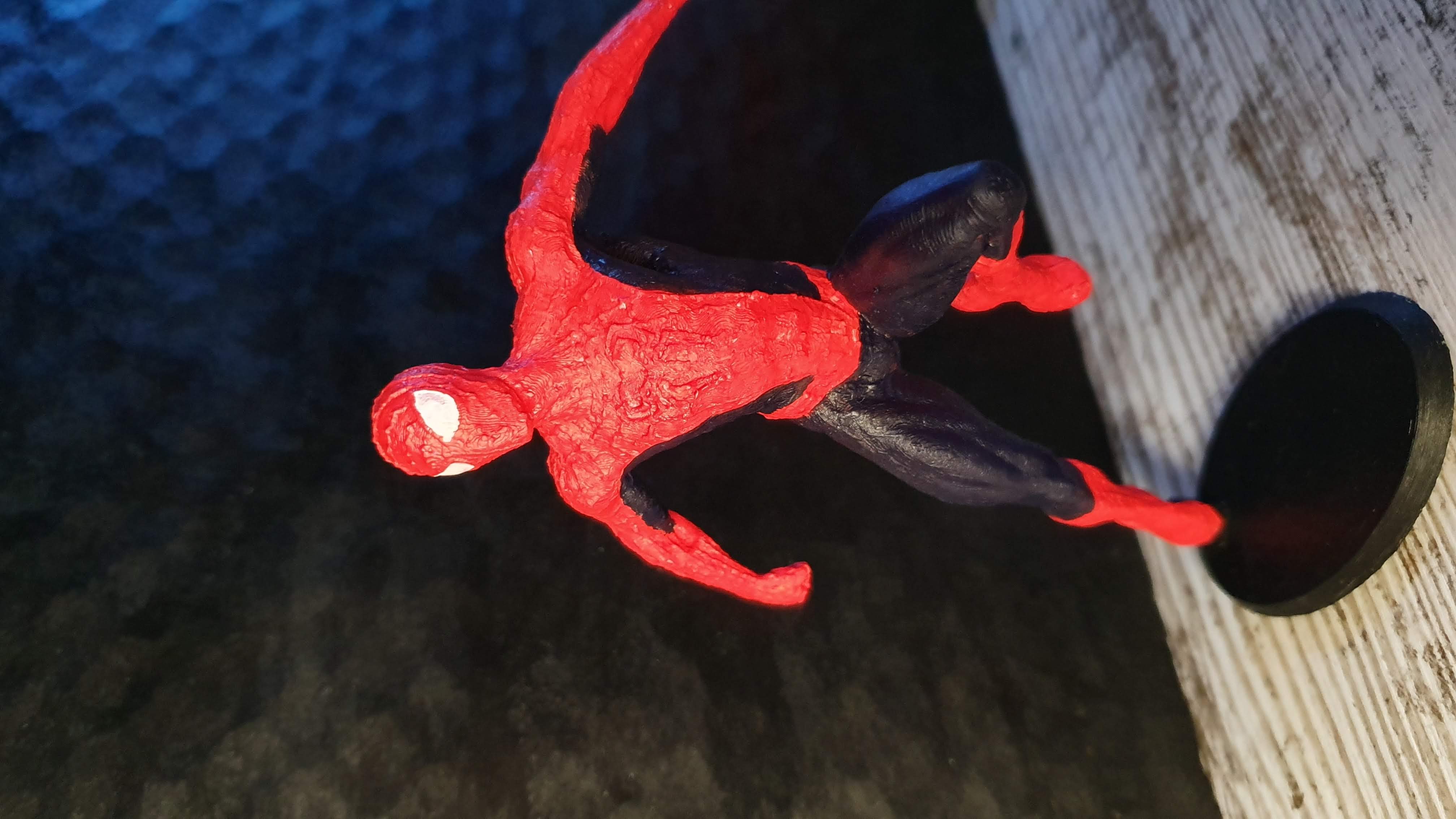 3D Printable Spiderman by Milos