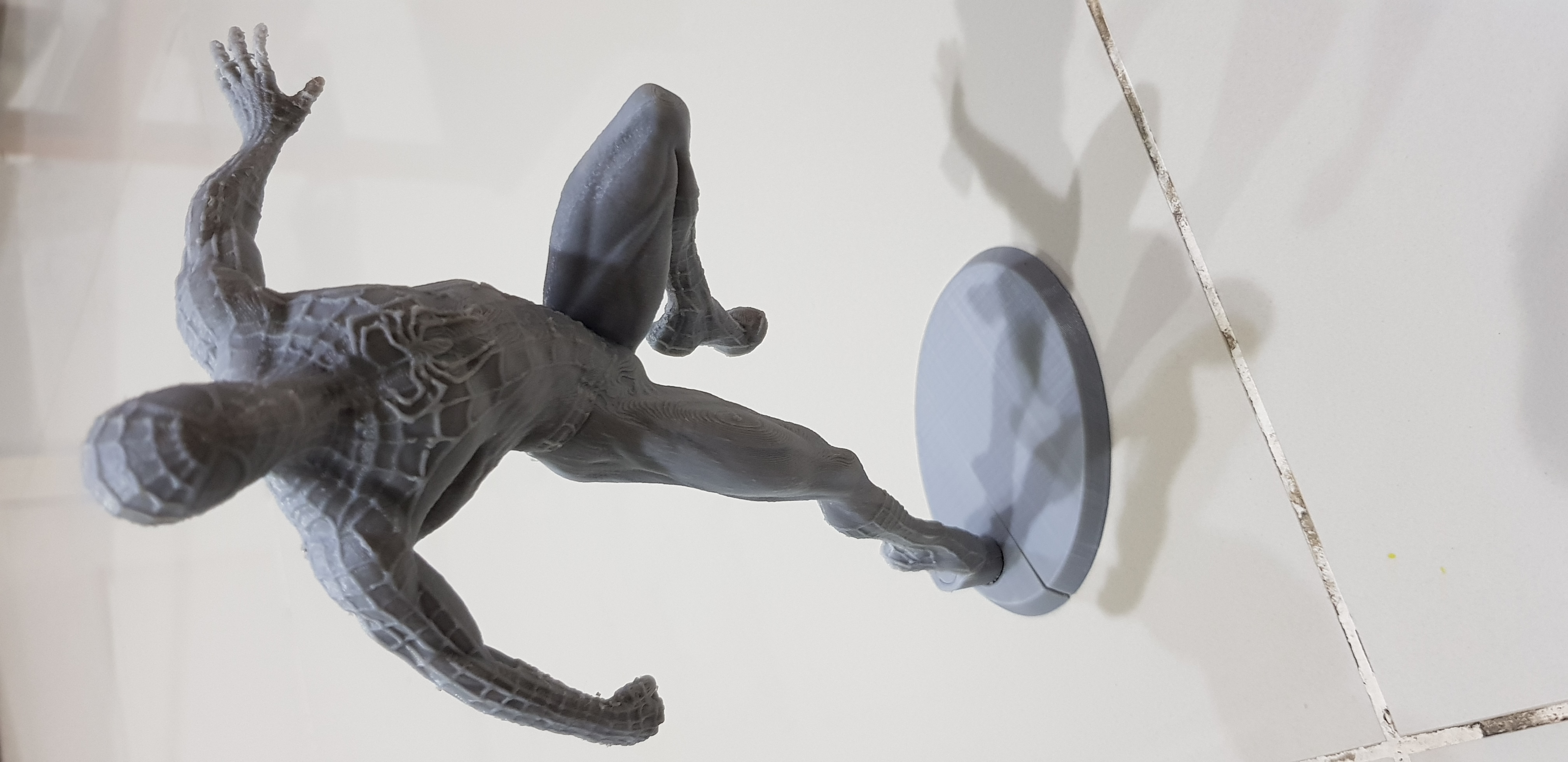 3D Printable Spiderman by Milos