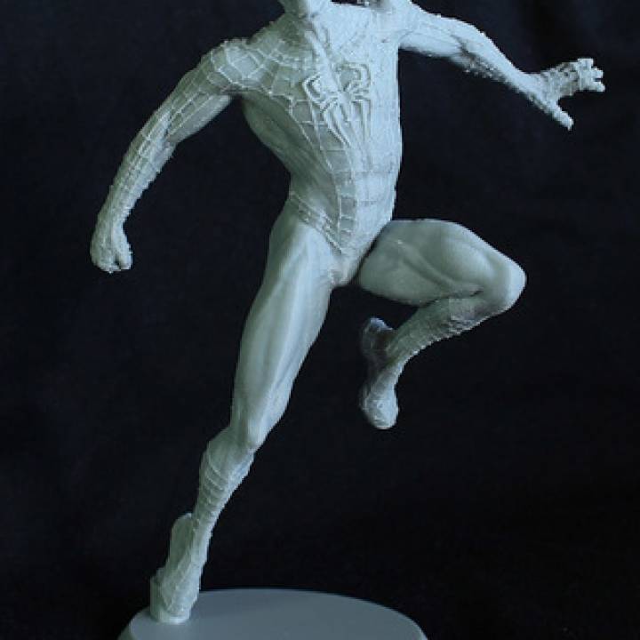 3D Printable Spiderman by Milos
