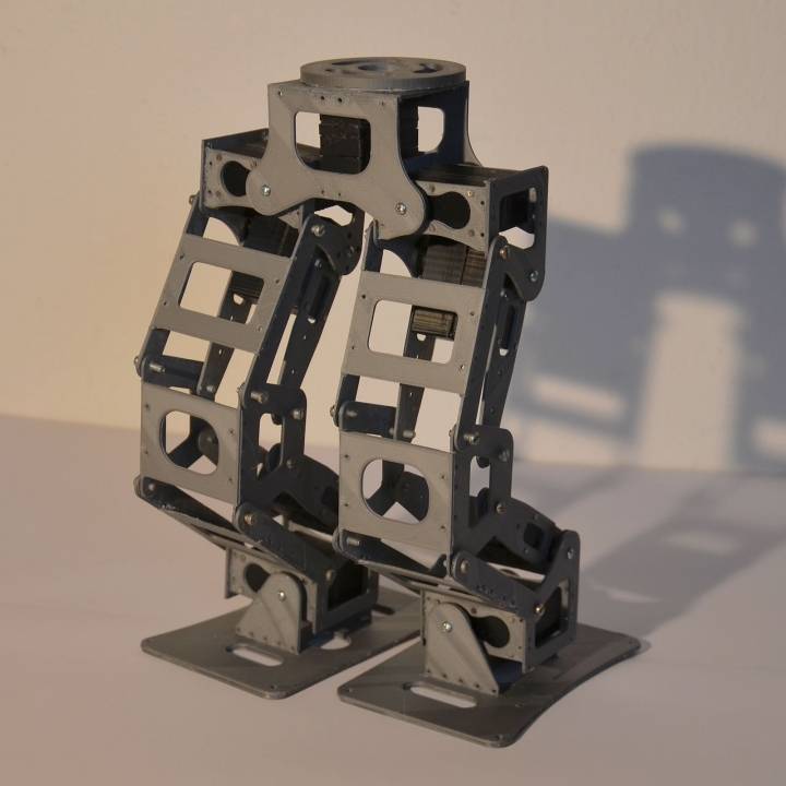 3D Printable Boxing Robot (Zero Light Version) by Anthony Lu