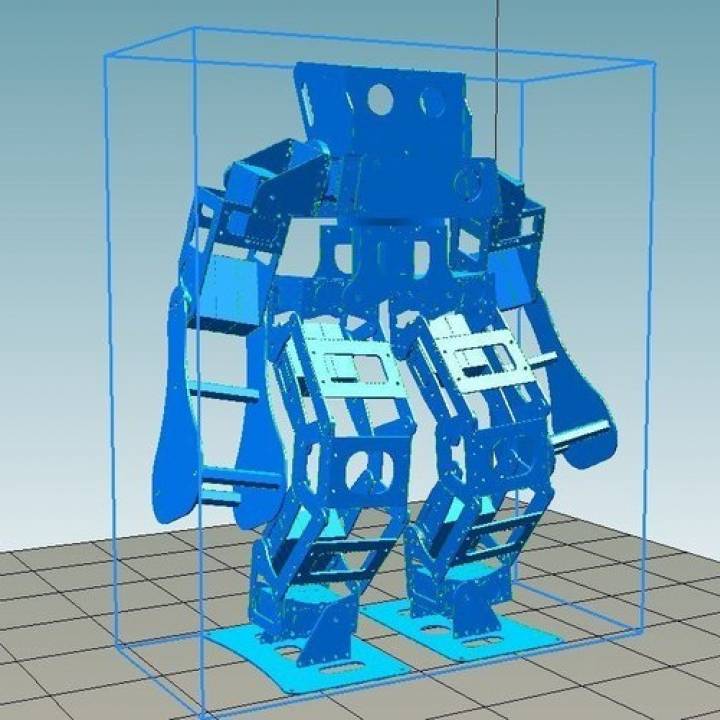 3D Printable Boxing Robot (Zero Light Version) by Anthony Lu