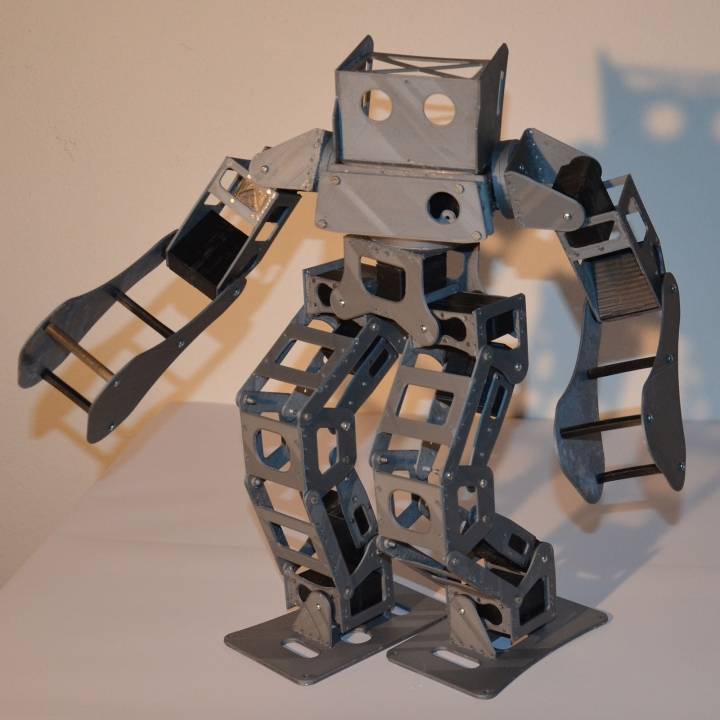 3D Printable Boxing Robot (Zero Light Version) by Anthony Lu