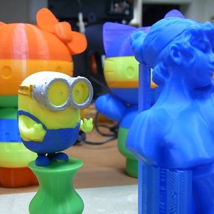 3D Printable Minions Robert by Anthony Lu