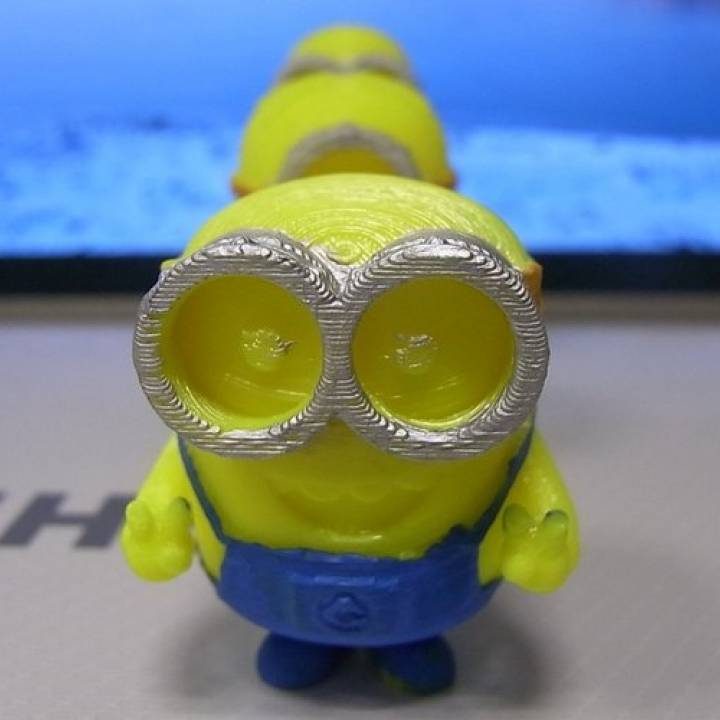3D Printable Minions Robert by Anthony Lu