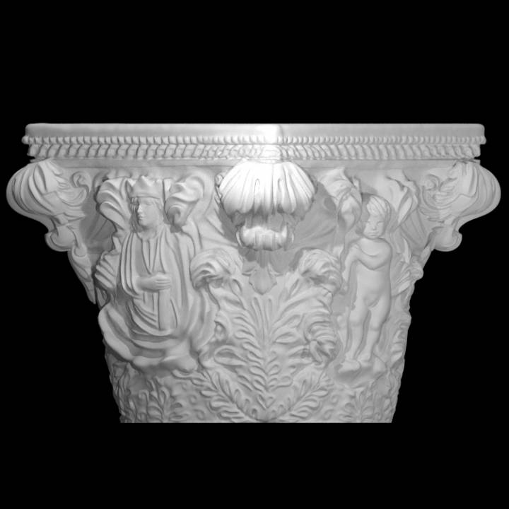 3D Printable Well Head by Victoria and Albert Museum, London