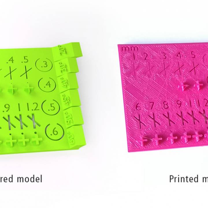 3D Printable Test Print by Sonia Verdu