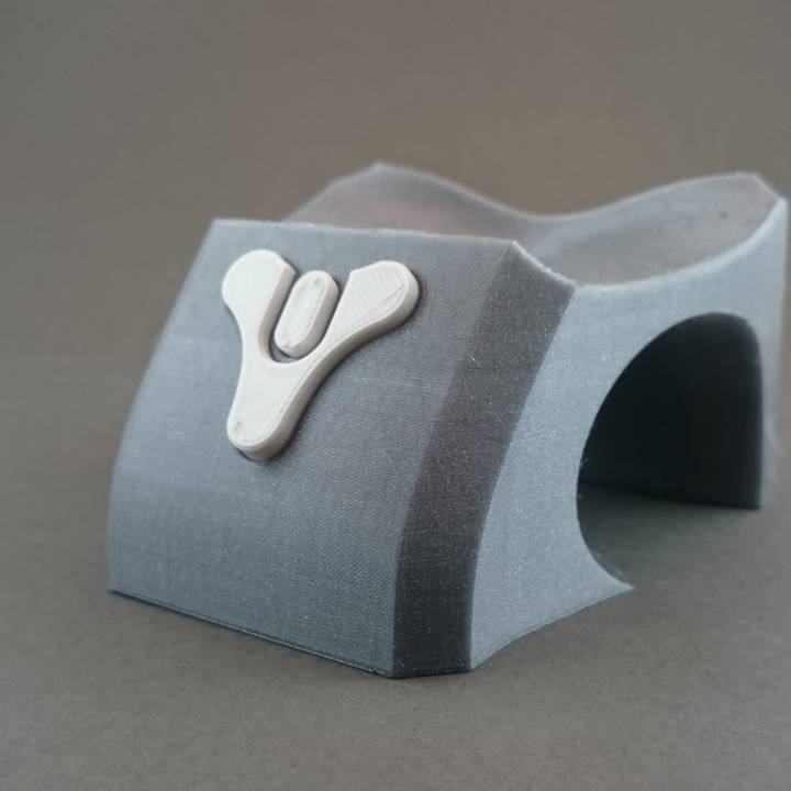 3D Printable DESTINY PS4 stand - Autodesk Design By Capture Stage 2 by ...