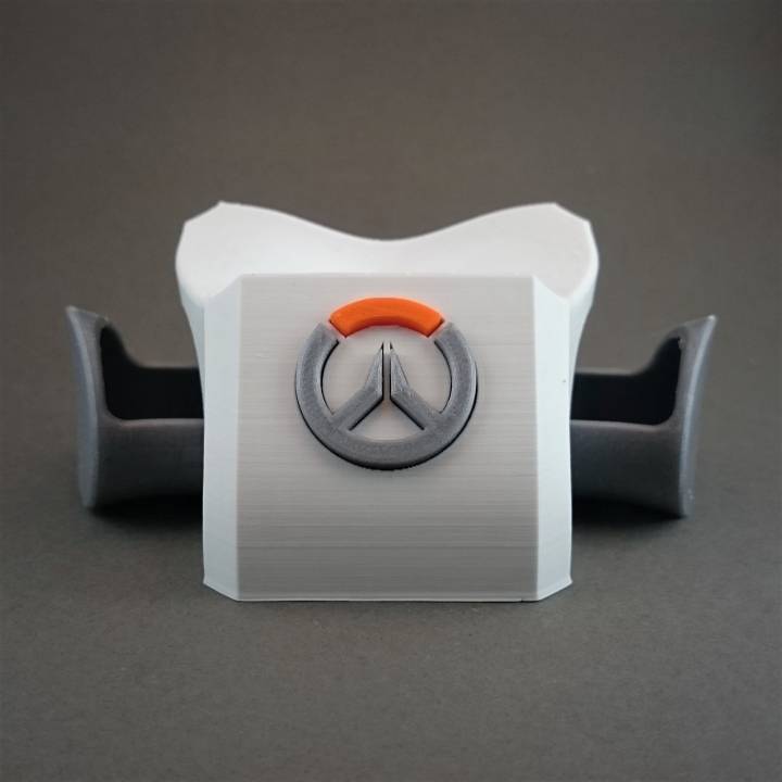 3D Printable Overwatch PS4 stand - Autodesk Design By Capture Stage 2 ...