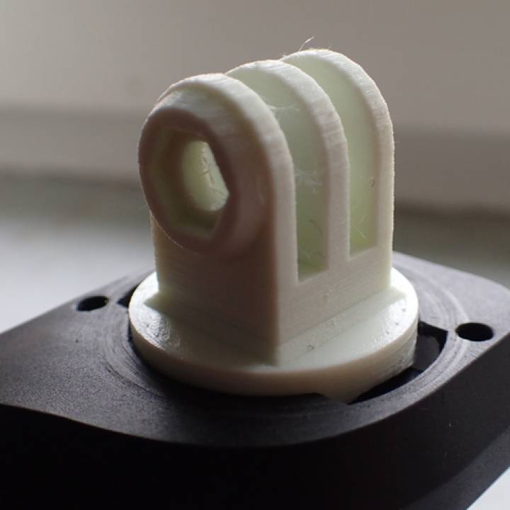 3D Printable Garmin to GoPro adapter by Patrik Rosén