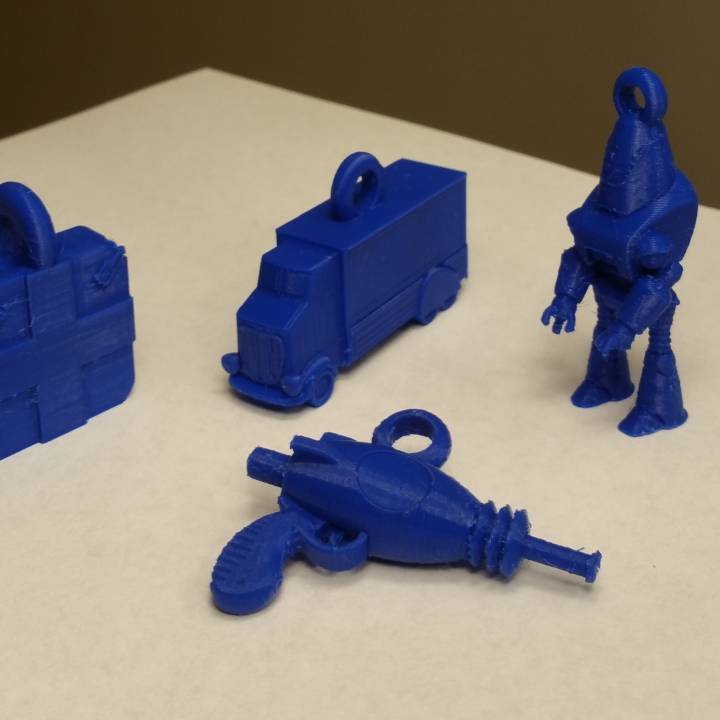 3D Printable Fallout Xmas Decorations by Daniel Lilygreen