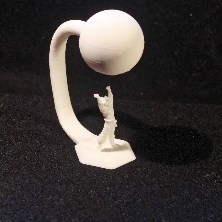 3D Printable Goku Genki Ball by Joan Puig