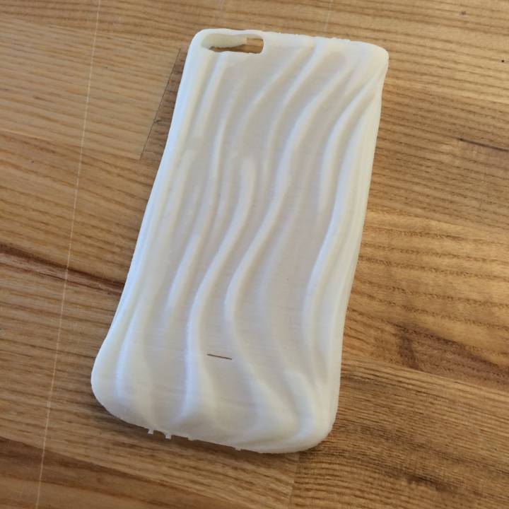 3D Printable Billow Phone Case by Andrew Reynolds