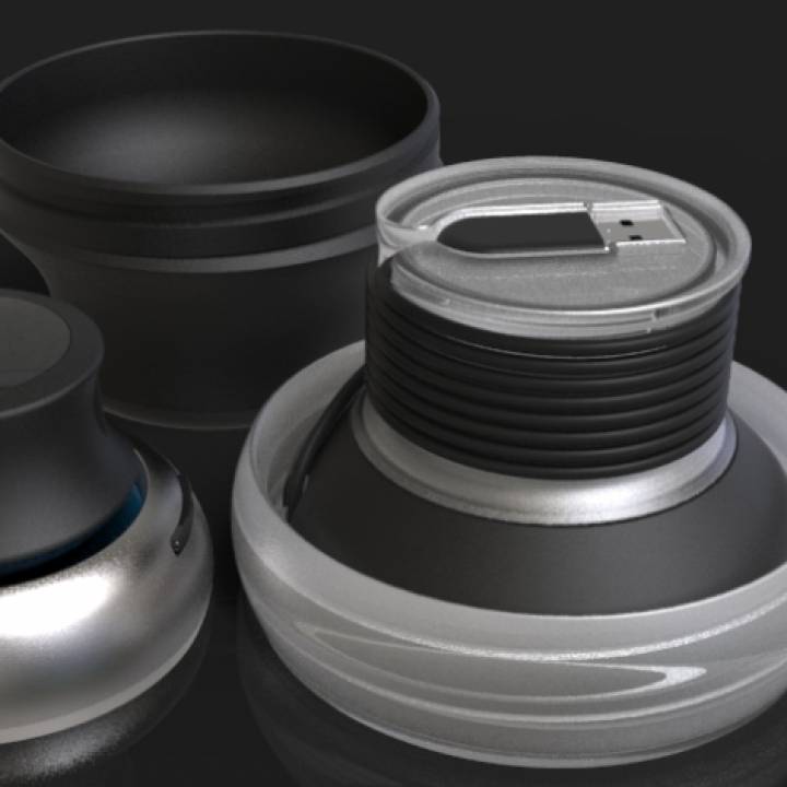 3D Printable SPACECASE 1.1 by made3d