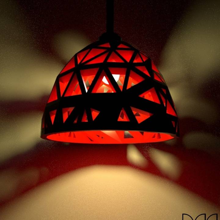 3D Printable Geometric Light by Denislav Marinov