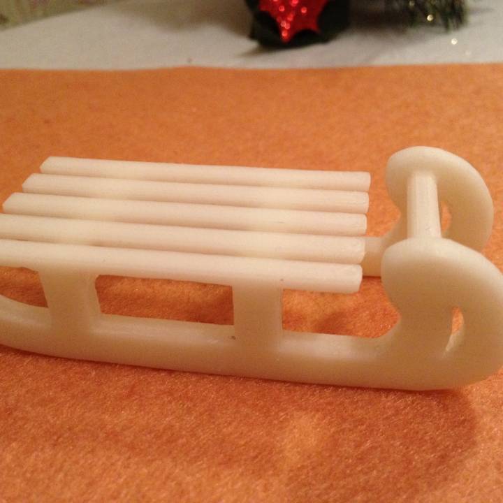3D Printable Sledge by Maksim Timofeyeff