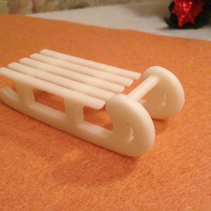 3D Printable Sledge by Maksim Timofeyeff