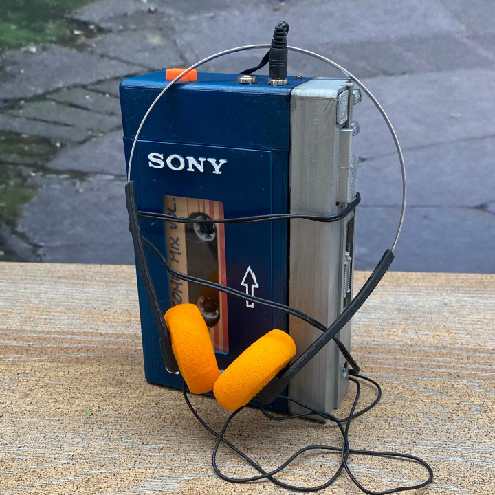 3D Print of Starlord's Sony Walkman by SF1968