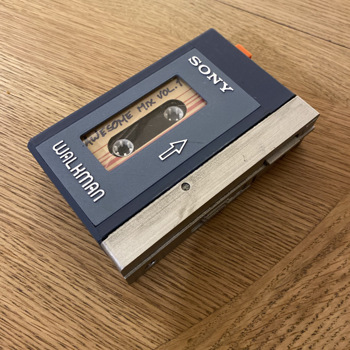 3D Print of Starlord's Sony Walkman by SF1968