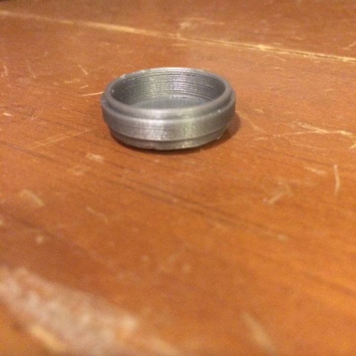 3D Printable Trumpet Valve Cap by Andrew Killian