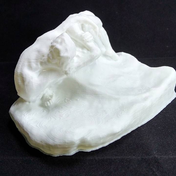 3D Printable The Fallen Angel by Victoria and Albert Museum, London