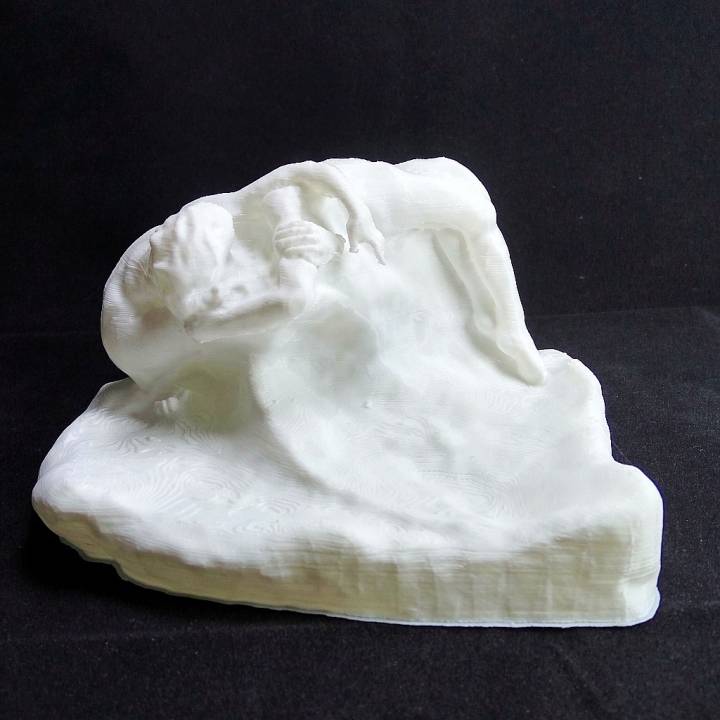 3D Printable The Fallen Angel by Victoria and Albert Museum, London